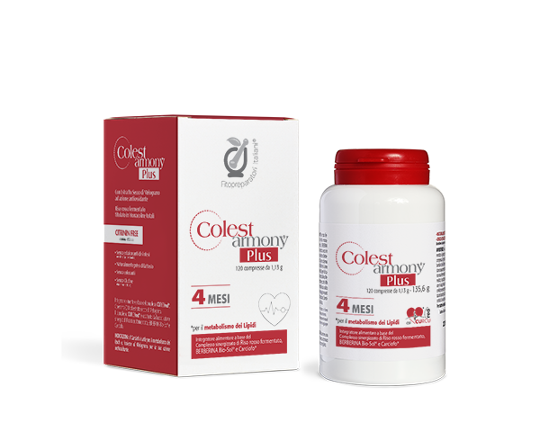 COLESTARMONY PLUS 120 CPR - Fitopreparatori Italiani®